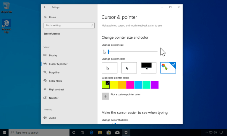 How To Change Colour Of Cursor Windows 10 Industrialasl