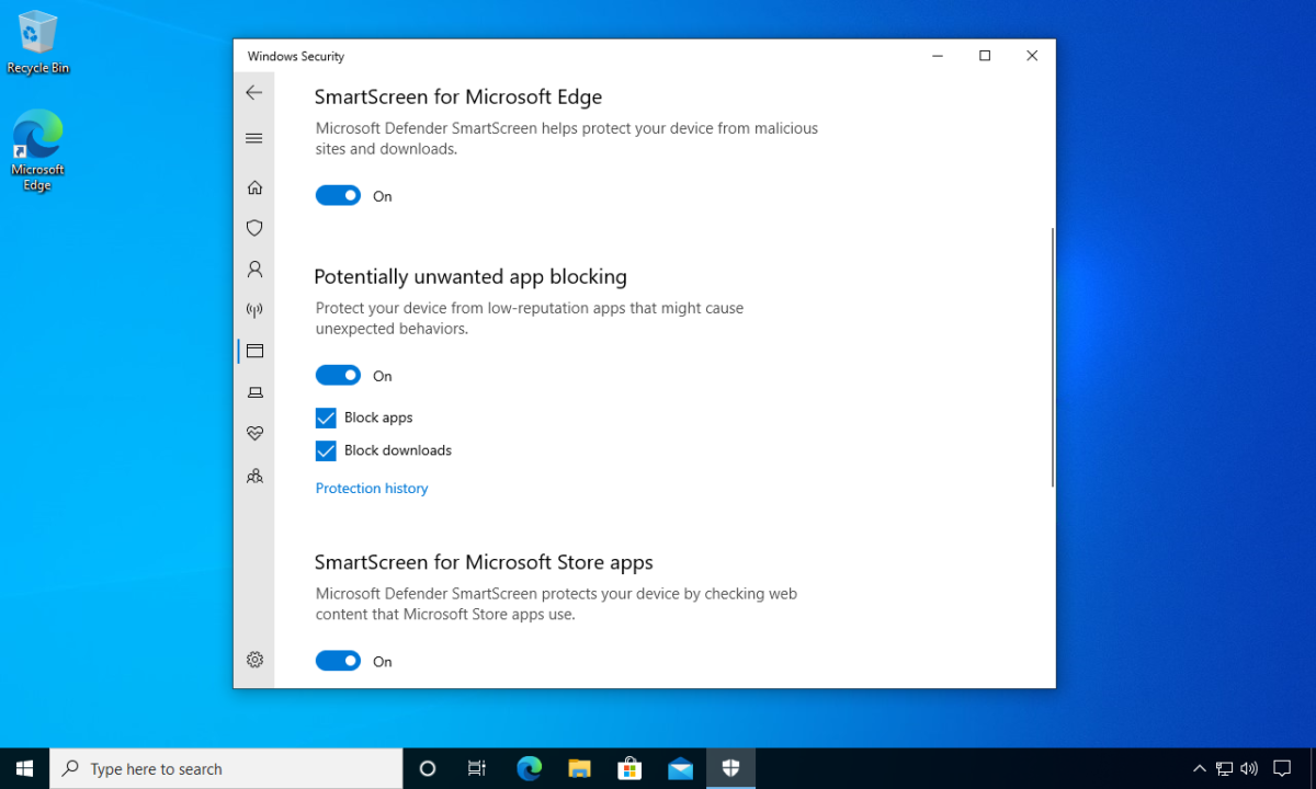 How to Enable Windows 10’s Reputation Based App Protection – The ... How to Enable Windows 10’s Reputation Based App Protection – The ...